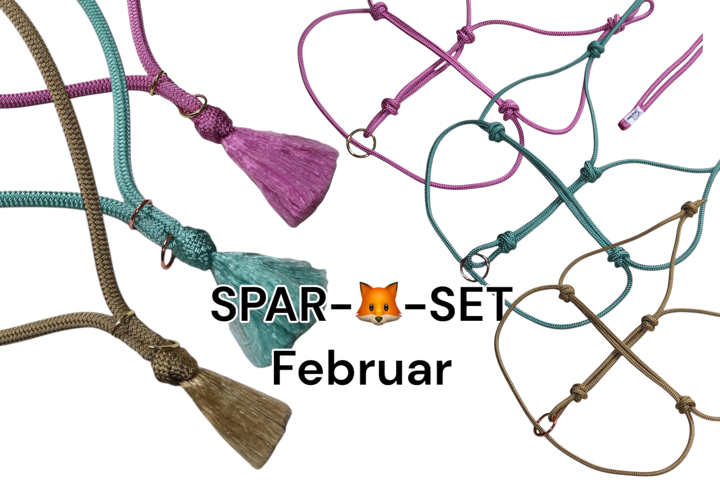 Spar-Fuchs-Set FEBRUAR – Shinyhorse Funkelhauben
